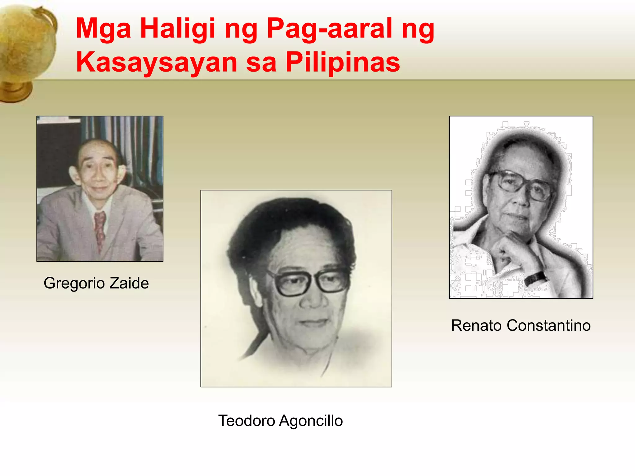 Q1 lesson 1 pag-aaral ng kasaysayan | PPTX