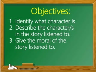 Q1 lesson 1 elements of a story | PPTX