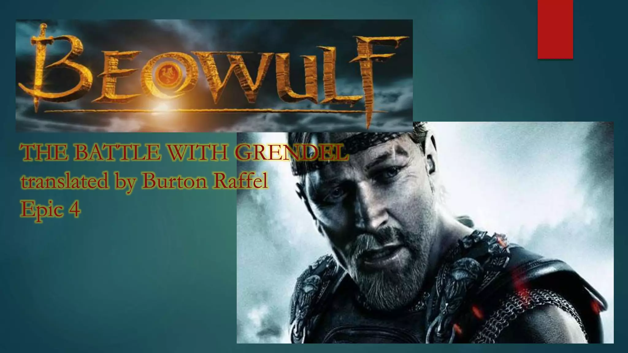 Beowulf: The Battle with Grendel | PPTX