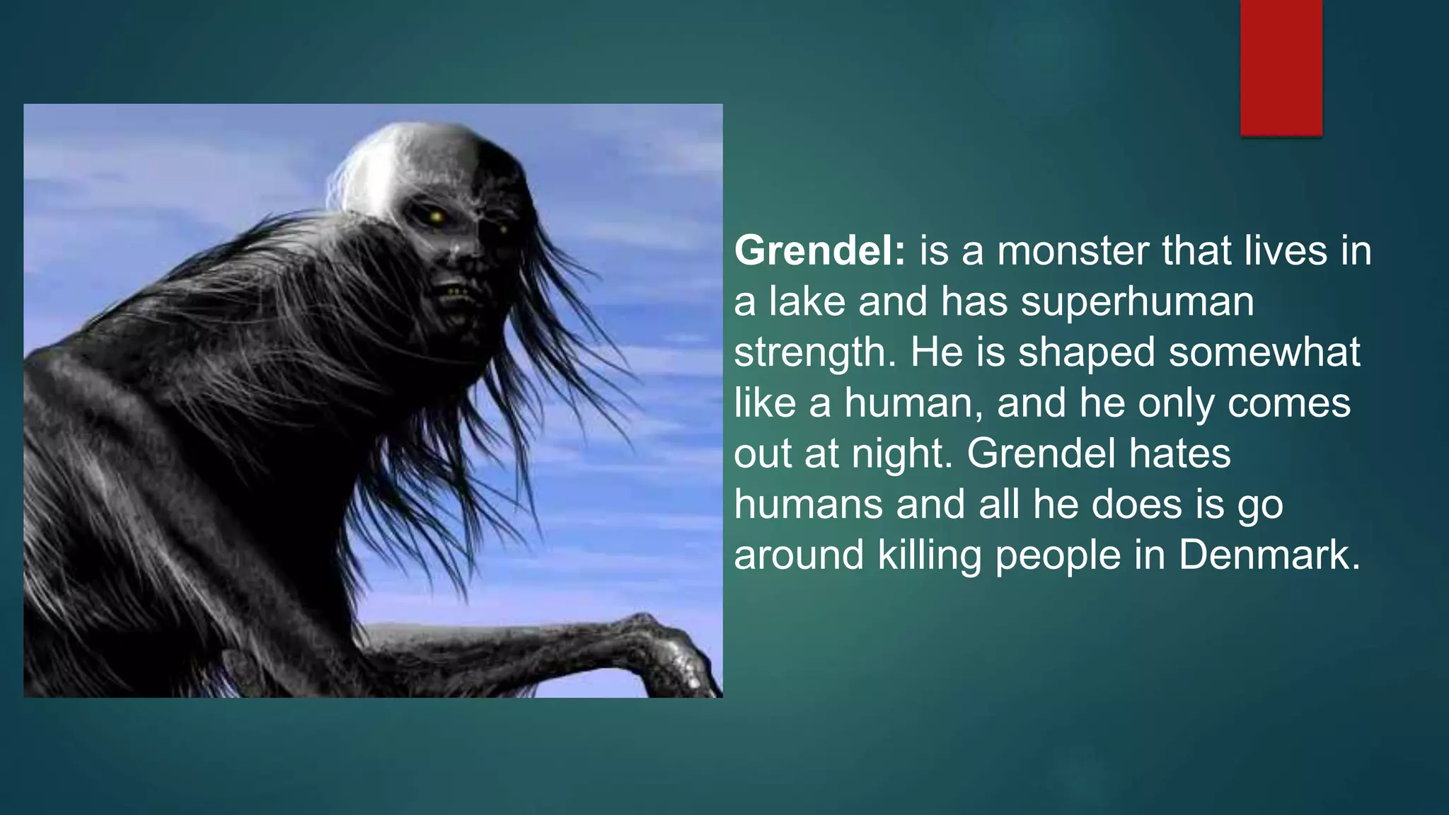 Beowulf - The Battle with Grendel | PPTX