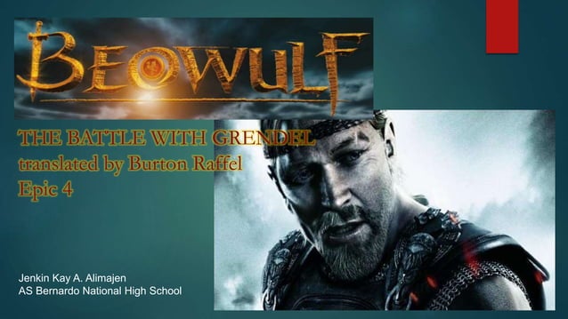 Beowulf - The Battle with Grendel | PPTX