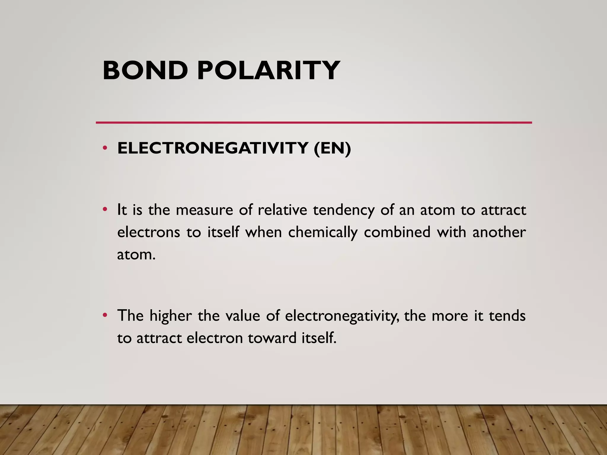 Polarity of Molecules | PDF
