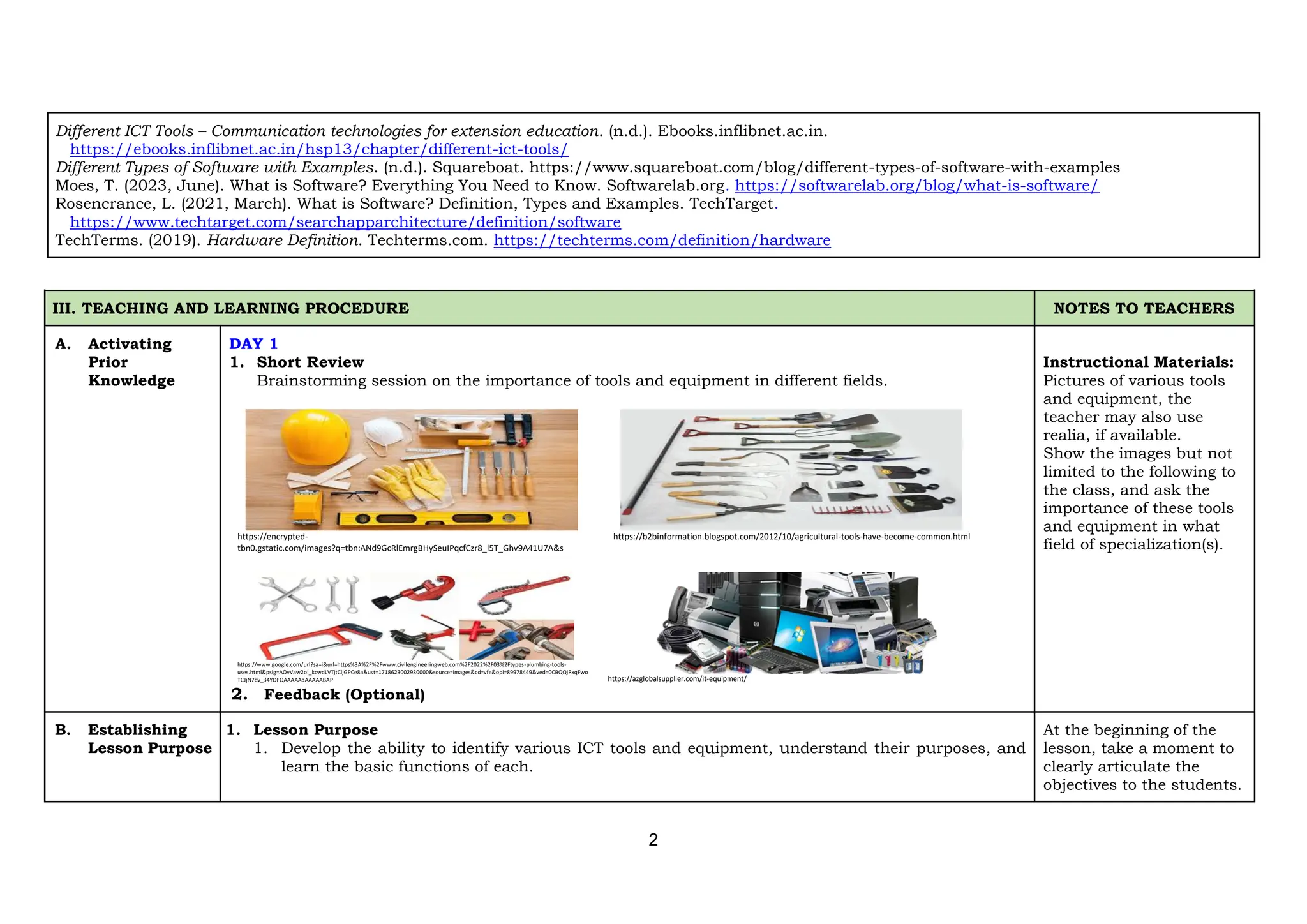 TLE 8 QUARTER 1 MODULE WEEK 1 MATATAG CURRICULUM | PDF