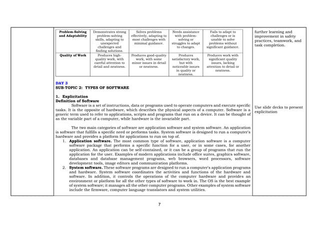 TLE 8 QUARTER 1 MODULE WEEK 1 MATATAG CURRICULUM | PDF
