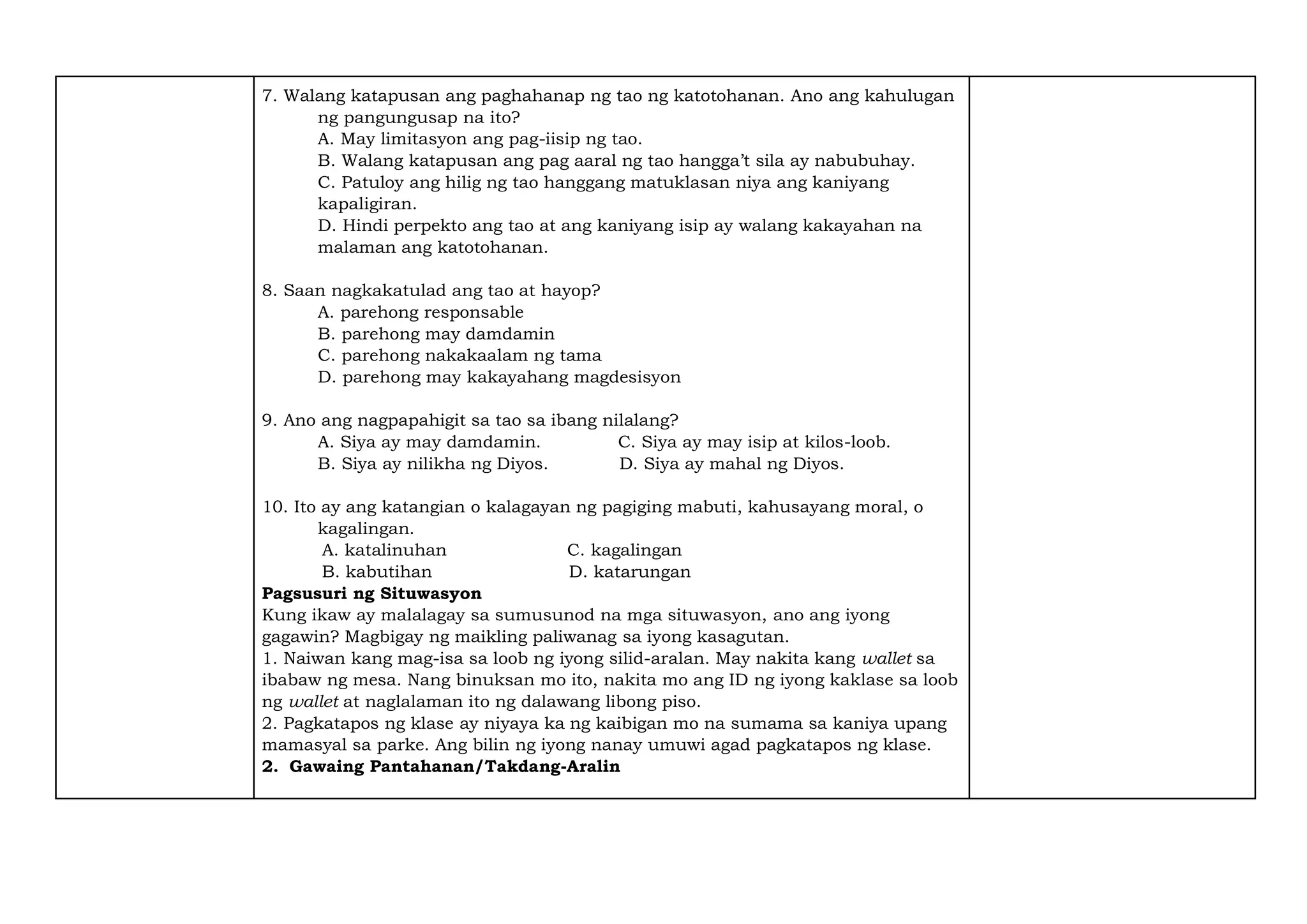Q1_LE_VE7_Lesson 1_Week 1.pdf LESSON EXEMPLAR | PDF