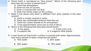 Earth and Life Science Quarter 1 Module 1 | PPTX