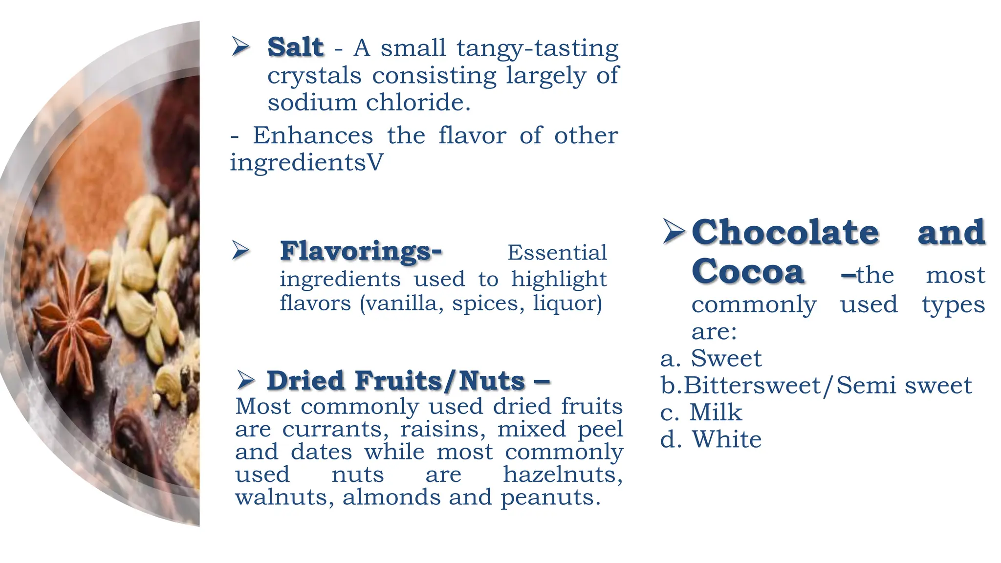 Q1M1 BAKING INGREDIENTSMAJOR ANDMINOR.pptx