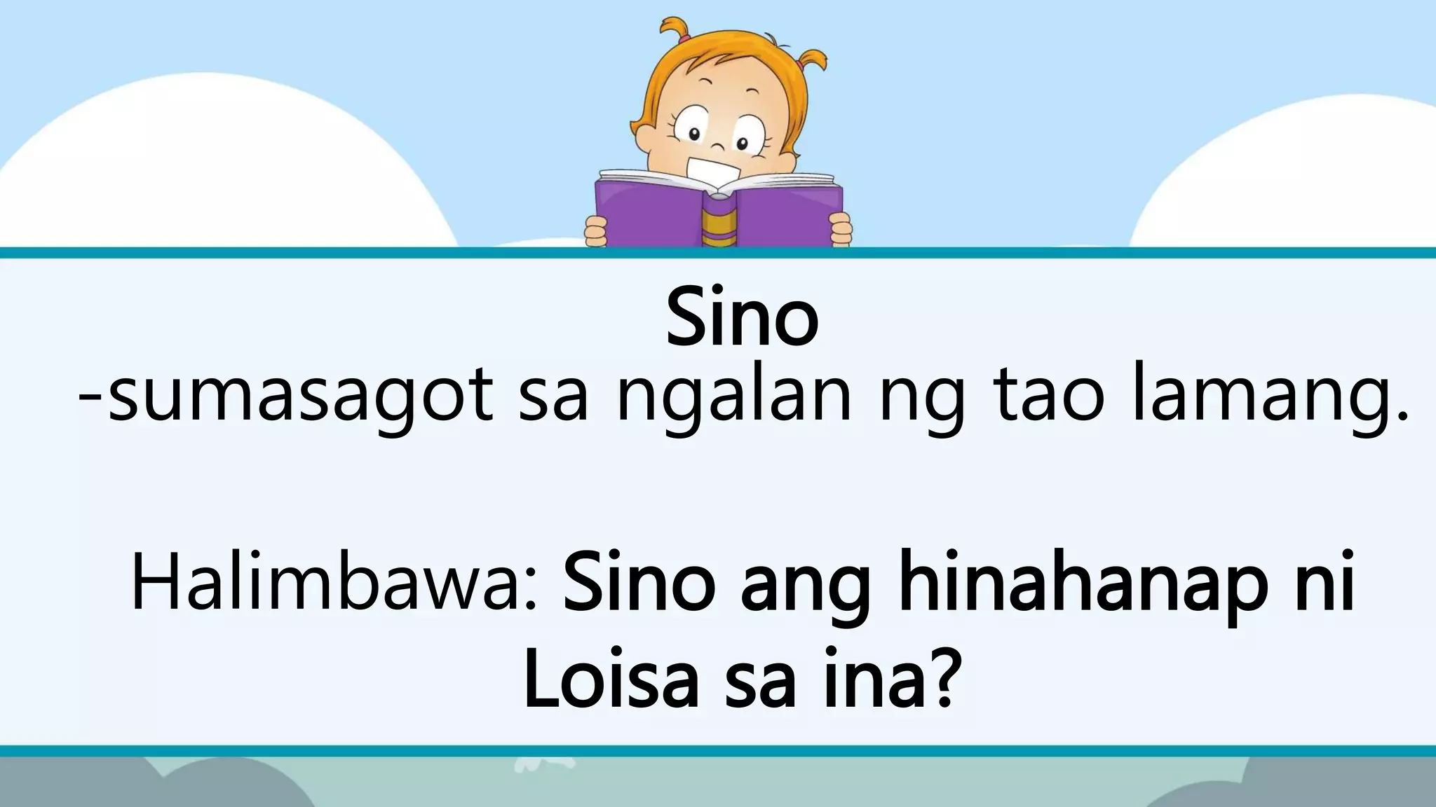 Q1 M1 Pagsagot sa mga Tanong tungkol sa napakinggan.pptx