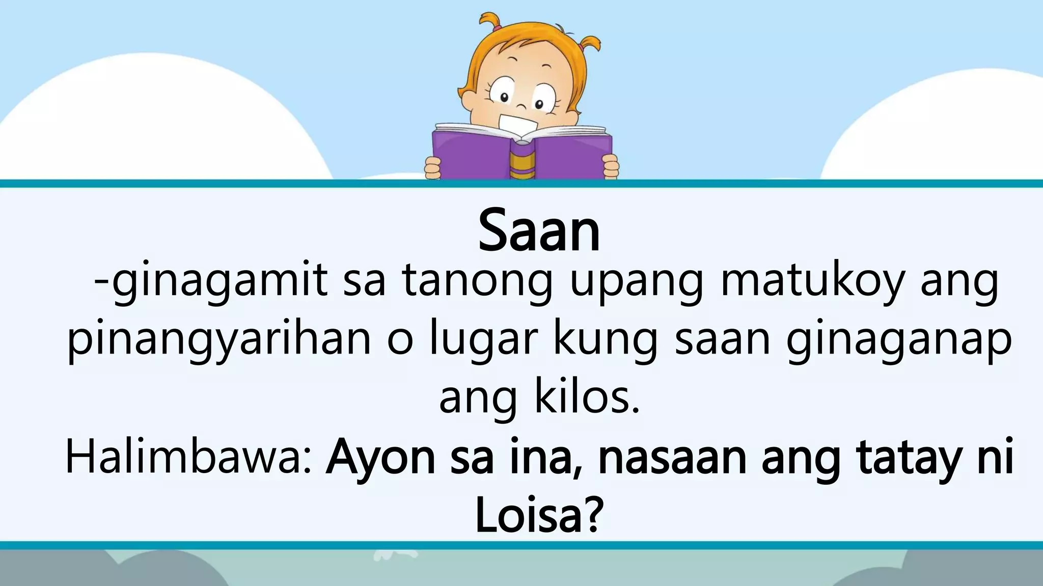 Q1 M1 Pagsagot sa mga Tanong tungkol sa napakinggan.pptx