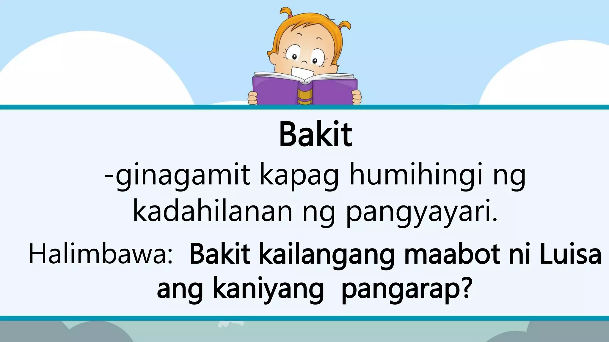 Q1 M1 Pagsagot sa mga Tanong tungkol sa napakinggan.pptx