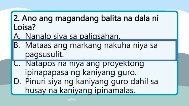 Q1 M1 Pagsagot sa mga Tanong tungkol sa napakinggan.pptx