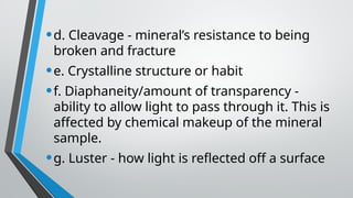 Earth and Life Science Quarter 1 Module 4 Rocks | PPTX