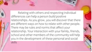 LESSON ABOUT THE IMPORTANCE ON HOW TO SHOW RESPECT FOR OTHER PEOPLE | PPT