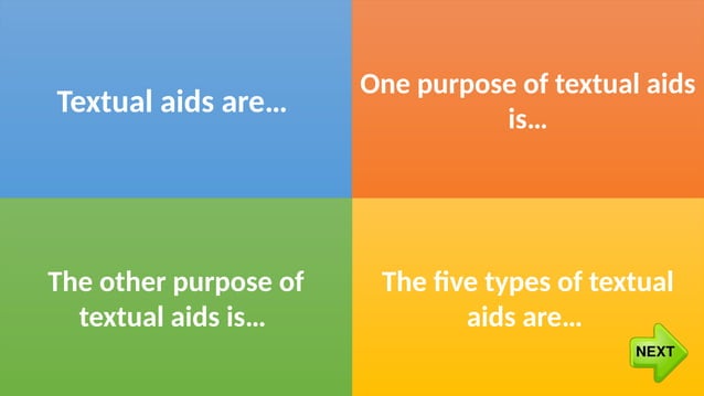 English 10: Textual Aids Powerpoint Presentation | PPTX