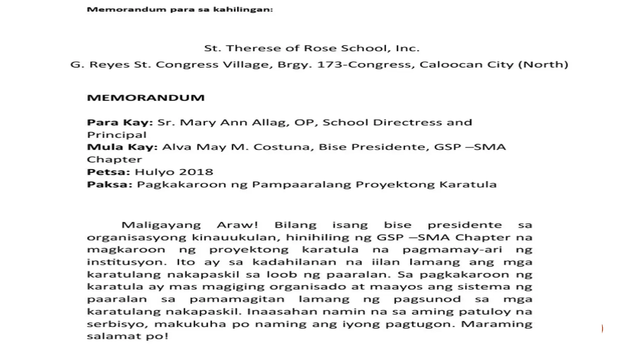 Q1 M3-MEMORANDUM, ADYENDA AT KATITIKAN NG PULONG.pptx