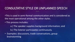 Communicative Styles | PPTX