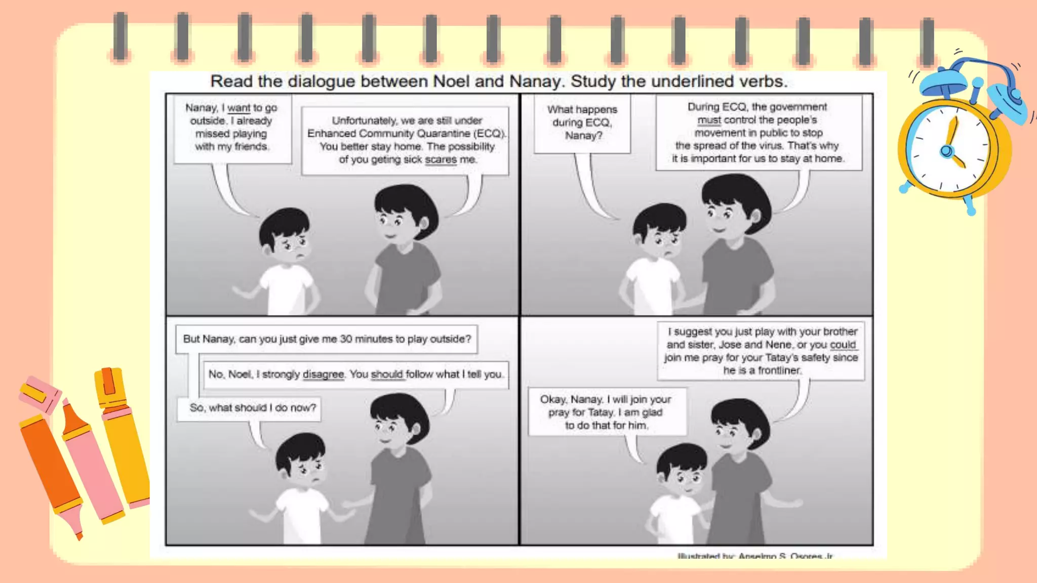 Q1 m5 using a range of verbs, adjectives, and adverbs | PPTX