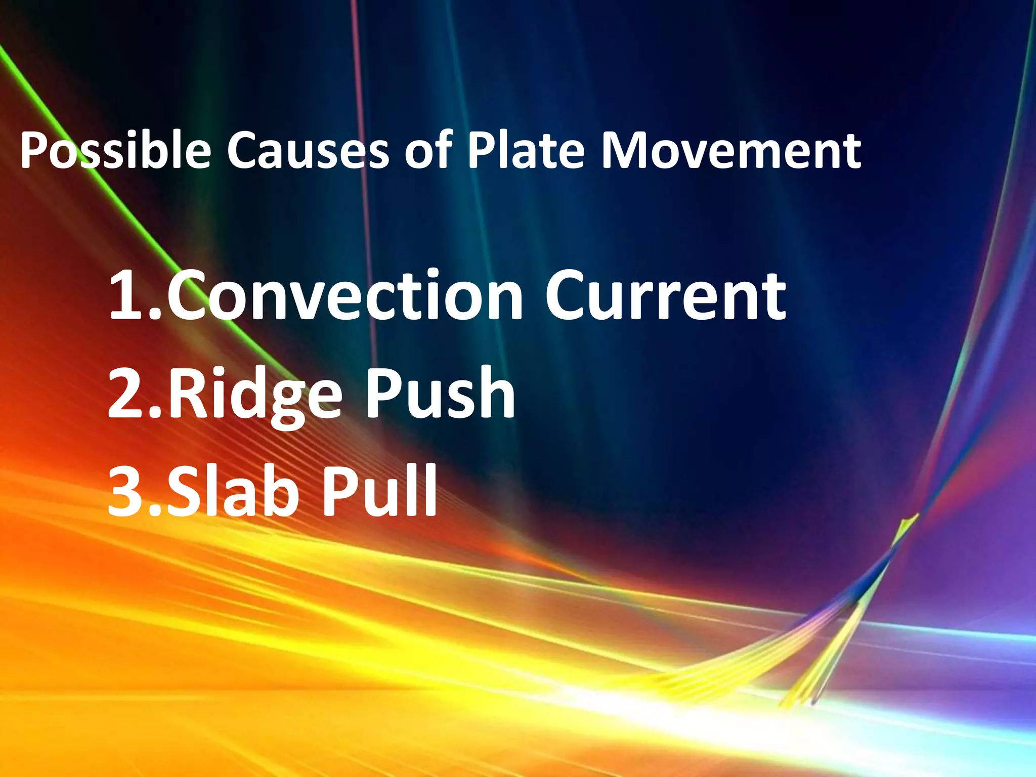 Q1M6 POOSIBLE CAUSES of Plate movements.pptx