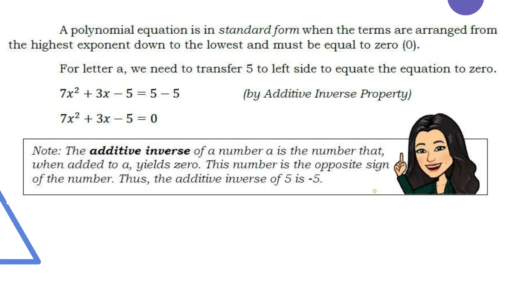 MATHEMATICS 10 QUARTER 1 POLYNOMIAL EQUATION | PPTX