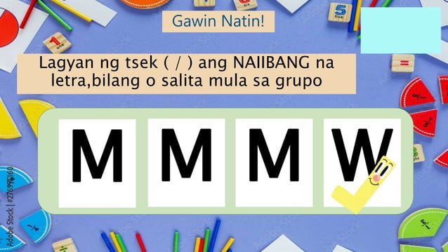 Q1 Magkatulad at Magkaibang Letra,bilang o salita.Teacher Mai.pptx ...