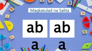 Q1 Magkatulad at Magkaibang Letra,bilang o salita.Teacher Mai.pptx ...