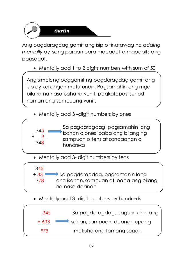 QUARTER 1 MATH MODULE MATHEMATICS MODULE | PDF