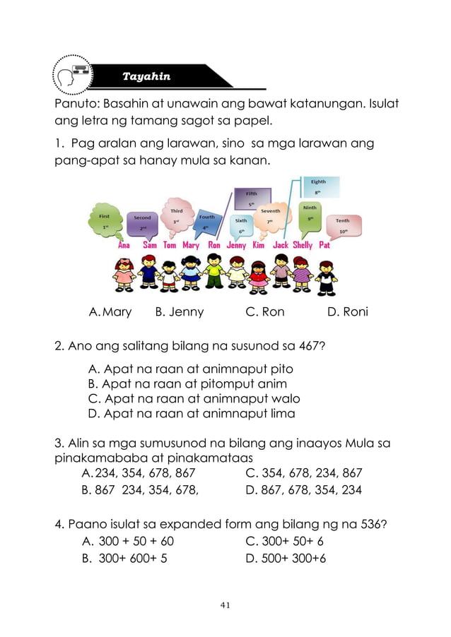 QUARTER 1 MATH MODULE MATHEMATICS MODULE | PDF