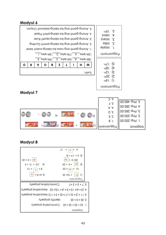 QUARTER 1 MATH MODULE MATHEMATICS MODULE | PDF