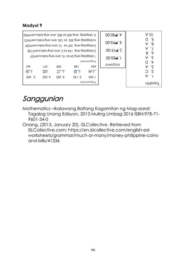 QUARTER 1 MATH MODULE MATHEMATICS MODULE | PDF