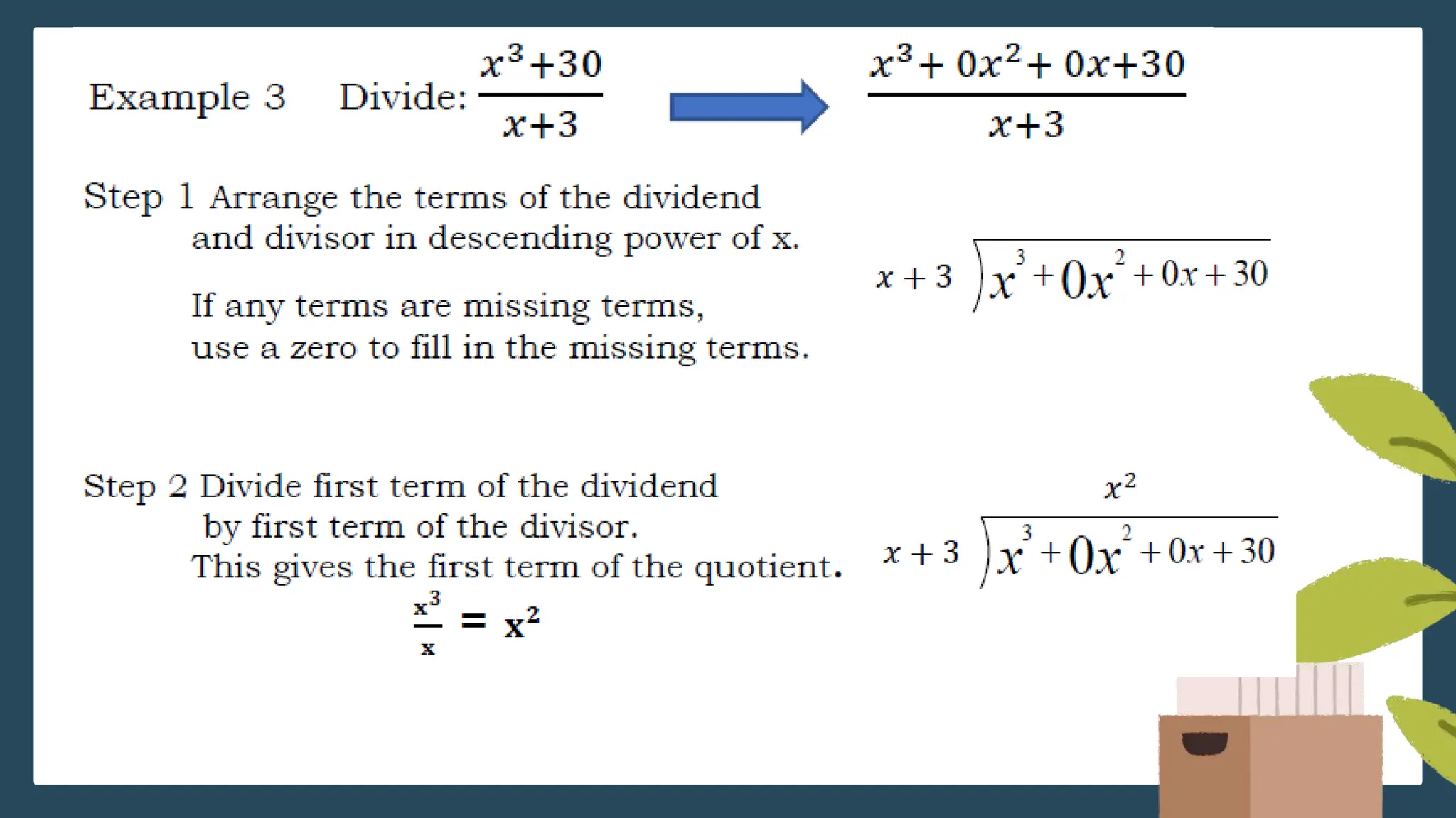 Mathematics 10 Long Division Method for Grade 10 Students | PPTX