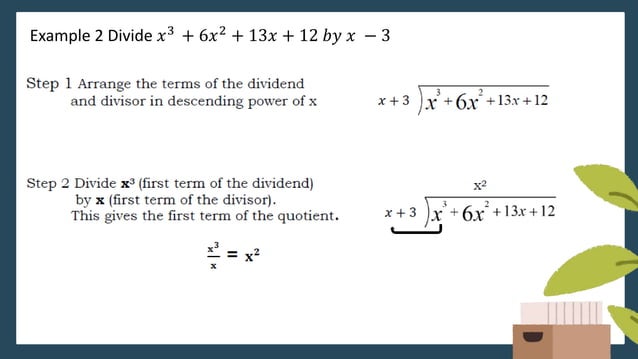 Mathematics 10 Long Division Method for Grade 10 Students | PPTX