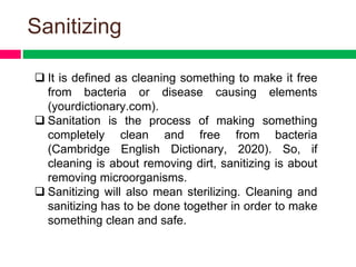 Q1_MODULE1 - Clean, Sanitize and Store Kitchen.pptx