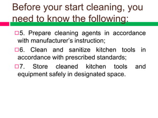 Q1_MODULE1 - Clean, Sanitize and Store Kitchen.pptx