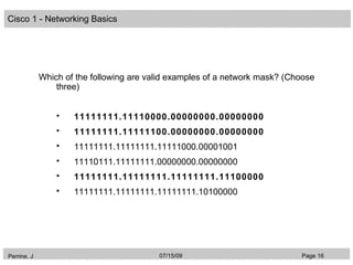 Q1 On Ch01 Introduction To Networking | PPT