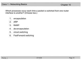 Q1 On Ch10 Routing Fundamentals And Subnets | PPT