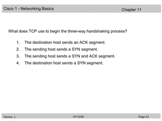 Q1 On Ch11 Tcpip And Application Layer | PPT