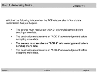 Q1 On Ch11 Tcpip And Application Layer | PPT