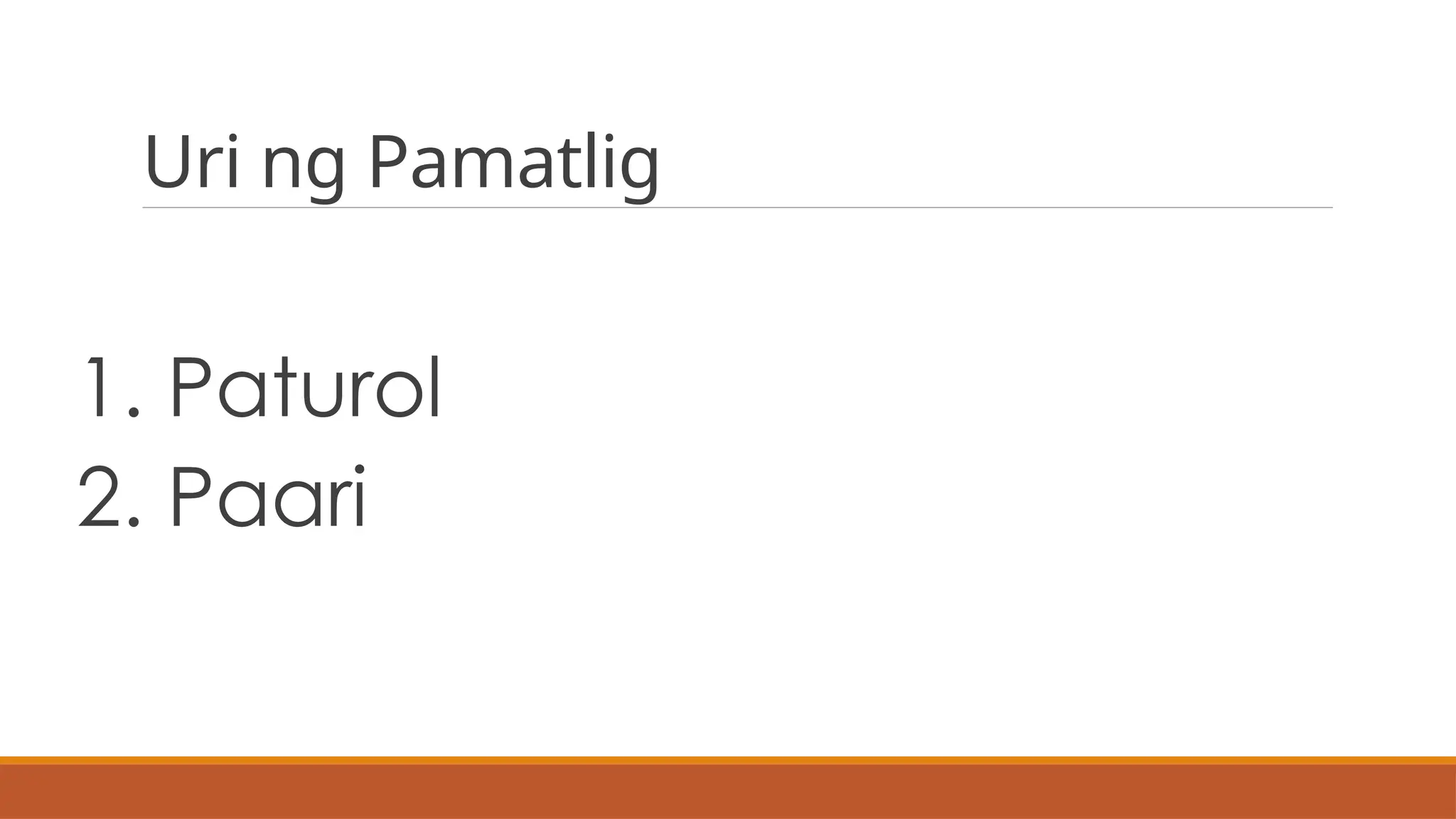 Quarter1_Filipino3_week1_pamatlig_Frequency words | PPTX