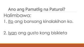 Quarter1_Filipino3_week1_pamatlig_Frequency words | PPTX
