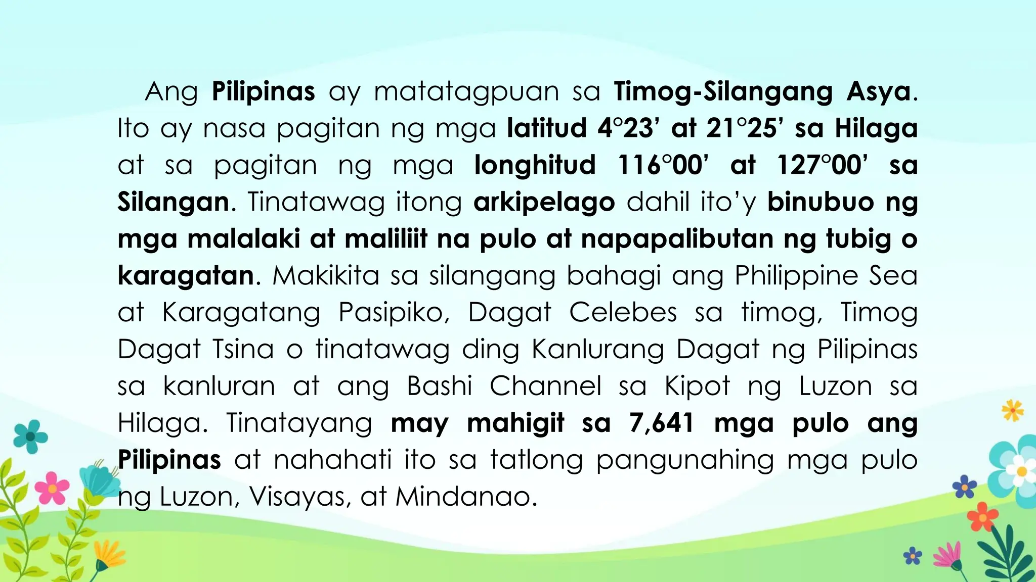 Araling PAnlipunan 5 in Quarter 1 Week 1 Grade 5 powerpoint ...