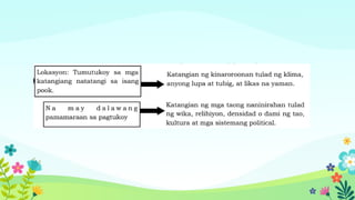 Araling PAnlipunan 5 in Quarter 1 Week 1 Grade 5 powerpoint ...