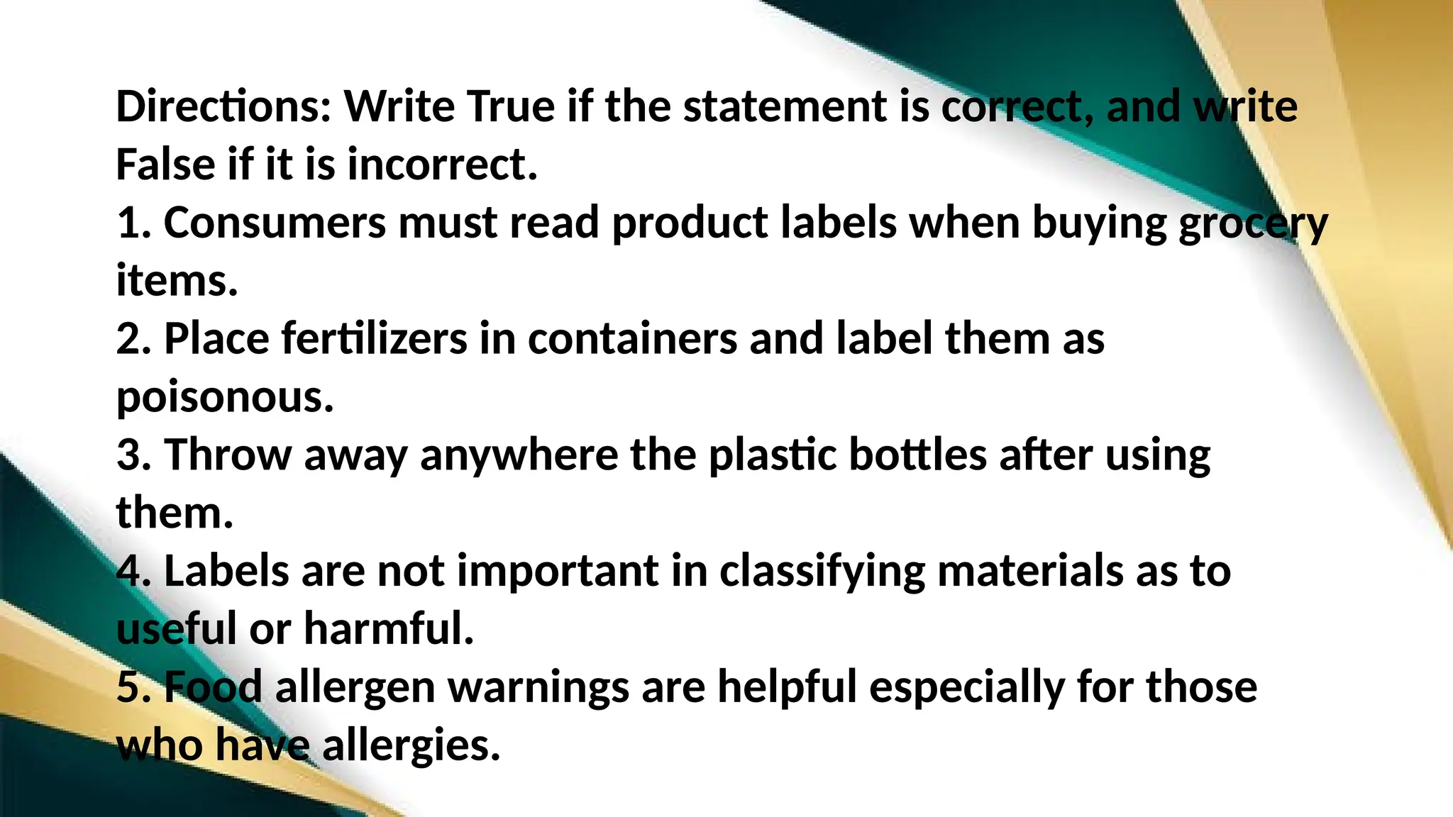 Useful and Harmful Materials in found at home | PPTX