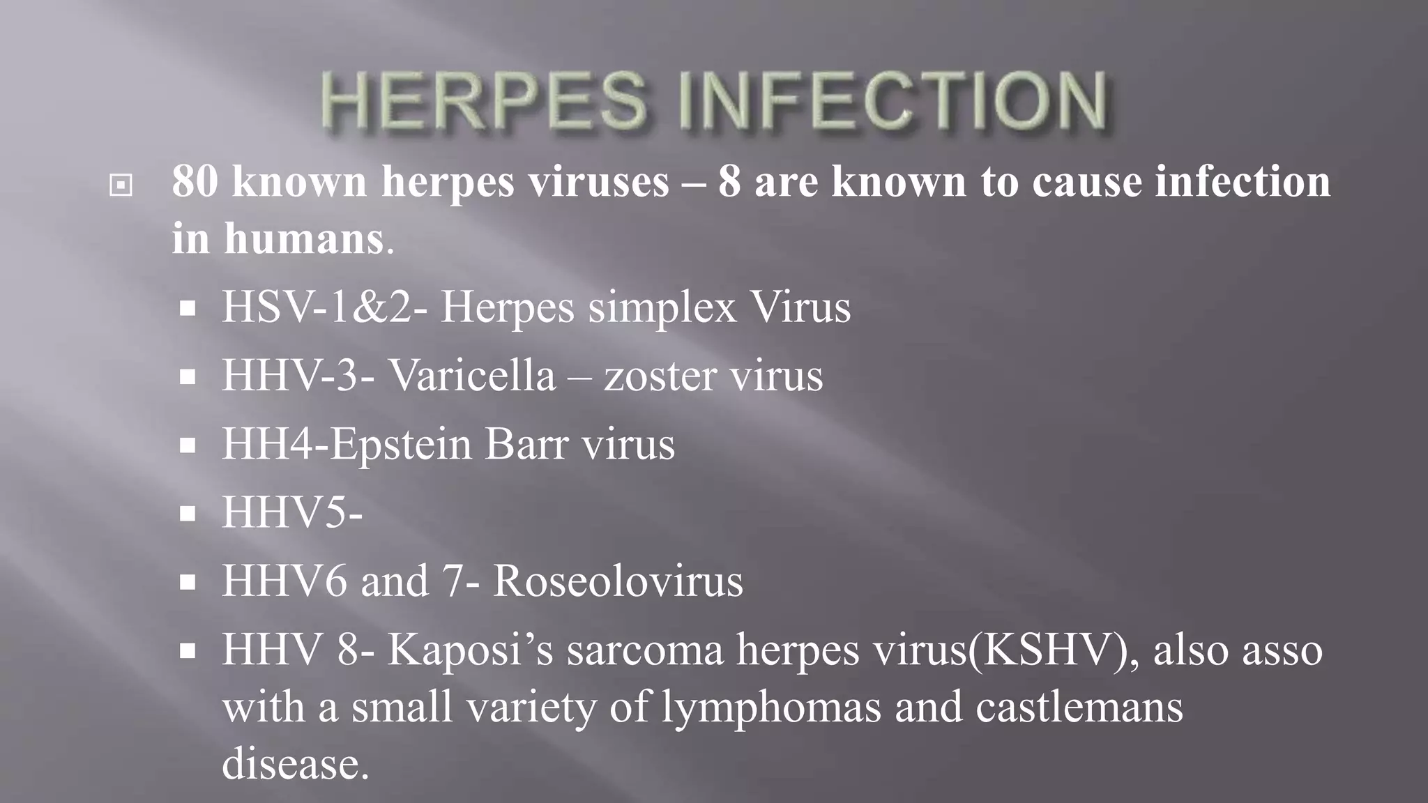 viral lesions of the oral cavity | PPTX