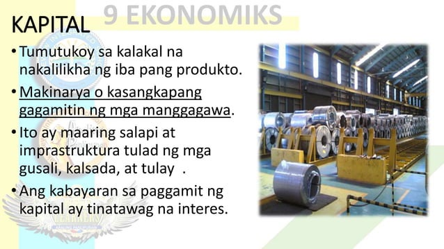 salik ng produksyon | PPTX