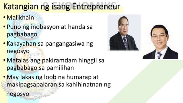 salik ng produksyon | PPTX