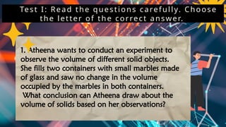 DepEd Matatag Science for Grade 5 Quarter 1 Week 1 Day 1 ( Solid ...