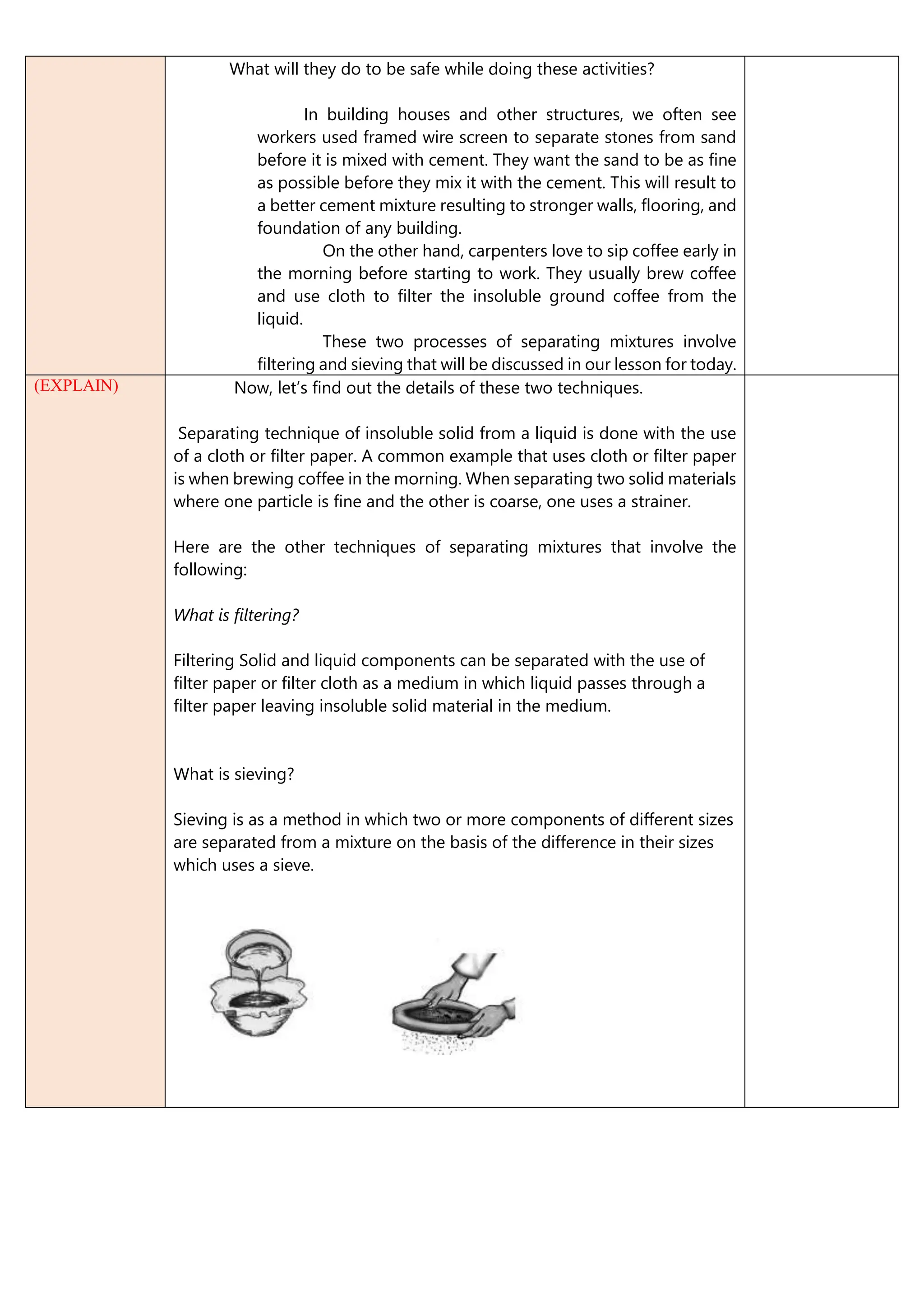 q1 science 6 Separating Mixtures detailed.docx