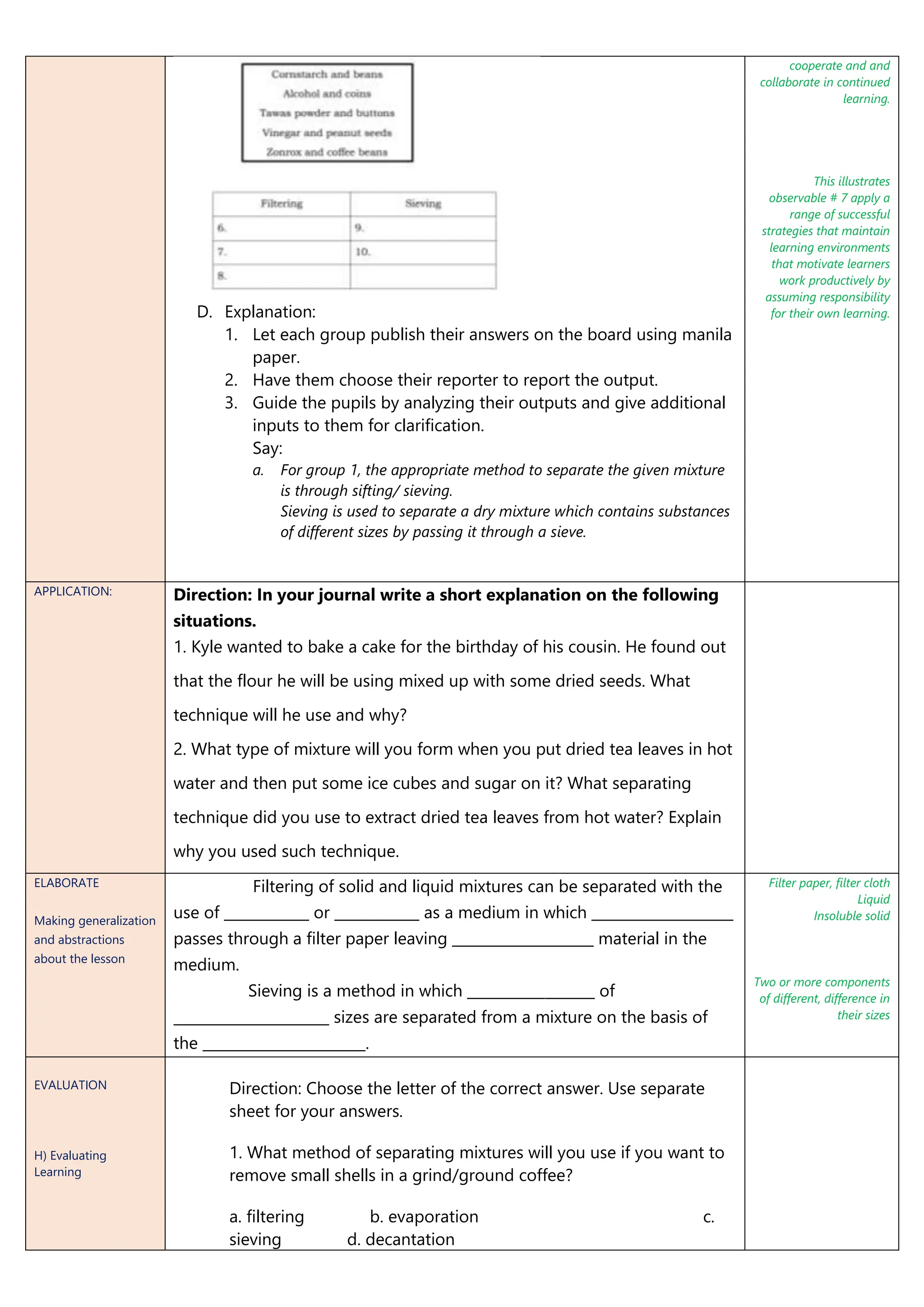q1 science 6 Separating Mixtures detailed.docx