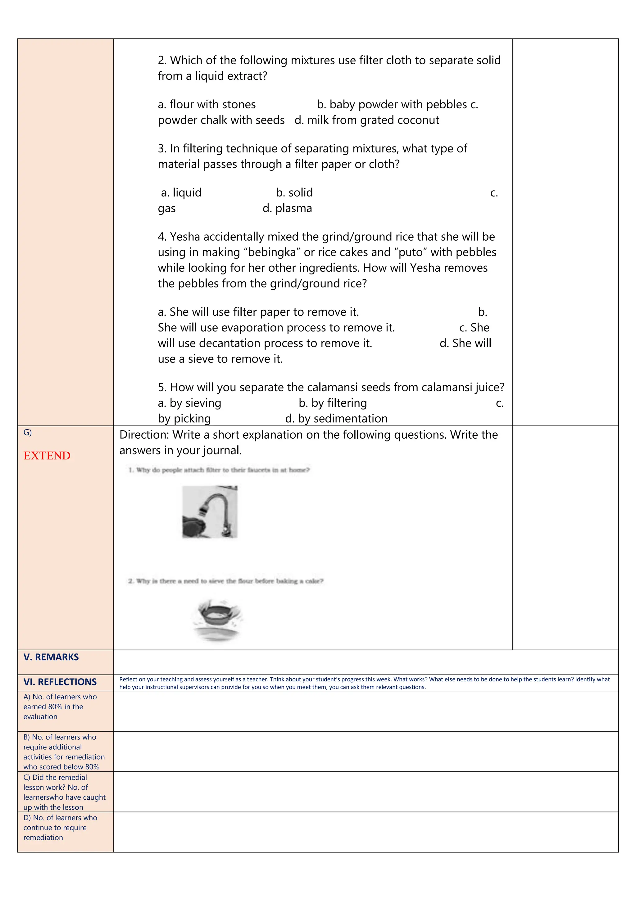 q1 science 6 Separating Mixtures detailed.docx
