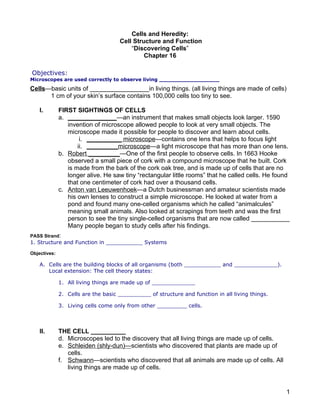 All Cells Fill In Notes. | DOC